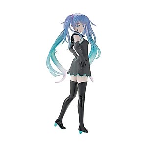 Sega Project Diva Arcade Future Tone Hatsune Miku Super Premium Action Figure Ghost, 8.2"