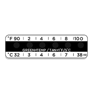 (10 Pack) Temperature Strips for Urine Drug Testing,Measurement Range: 32°C-38°C(not Used as Body Temperature Measuring)