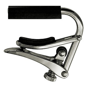 C5 Shubb Standard Series Banjo Capo - Polished Nickel,Silver