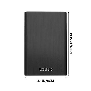 SOLUSTRE External Hard Drive Pc External Hard Drive 5 Pieces USB3. 0 Mobile Hard Drive USB3. 0 Mobile Hard Drive USB3. 0 Hard Disk Hard Disk HDD External Hard Drive Laptop Hard Drive