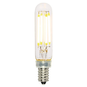 Westinghouse 5168000 4.5 (40-Watt Equivalent) T6 Dimmable Clear Filament, Candelabra Base LED Light Bulb