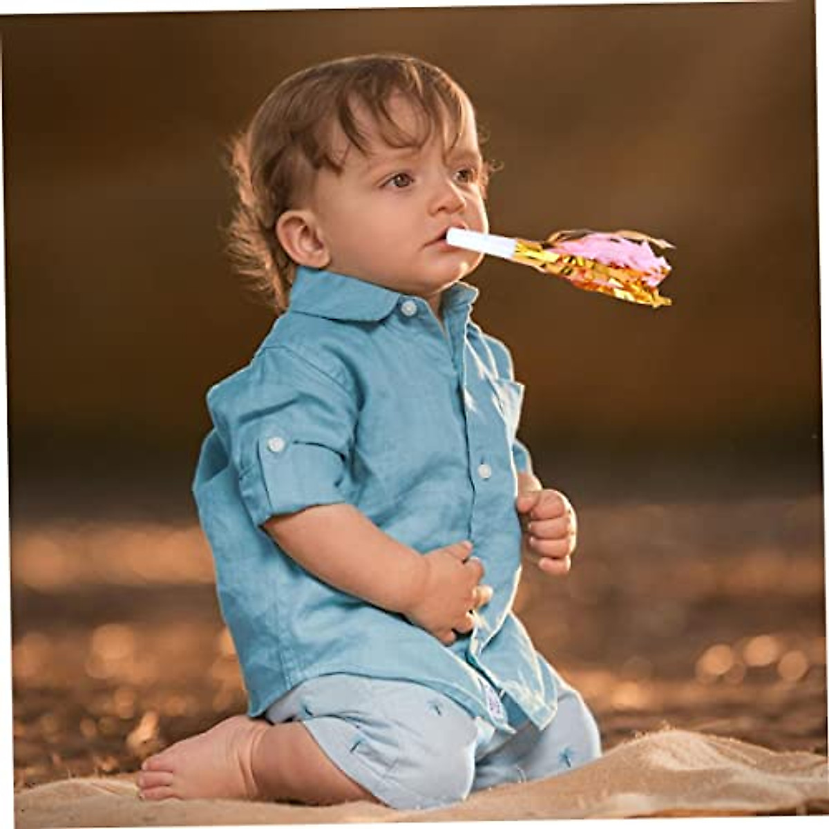 TOGEVAL 12pcs Kids Football Toys Stocking Stuffers for Adults Funny Kids Football Gifts Party Blowouts Easter Basket Stuffers New Years Party Supplies 2022 Kazoo Whistle Blow The Trumpet