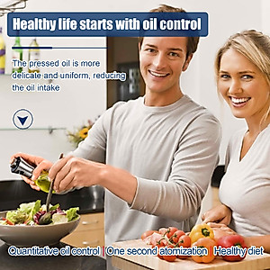 SAINSWIN Oil Sprayer for Cooking, 200ML Olive Oil Sprayer Mister, Kitchen Utensils Oil Spray Bottle,Portable Oil Spritzer Kitchen Gadgets Oil Dispenser for Salad, BBQ, Baking, Air Fryer