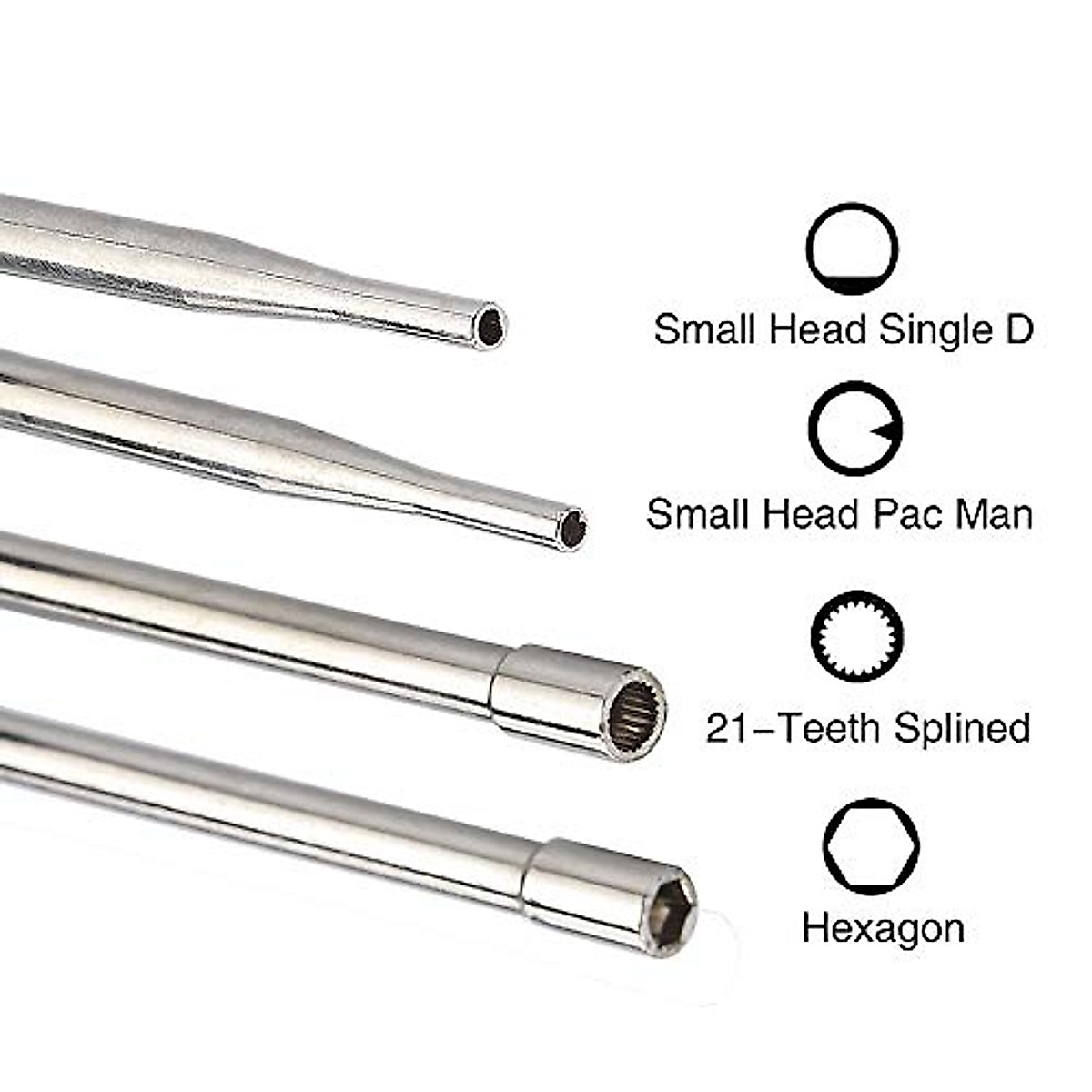 Savior 8pcs Carburetor Adjustment Tool Carb Screwdriver kit for Poulan Echo Husqvarna Carftsman Homelite Common 2 Cycle Small Carb Engine