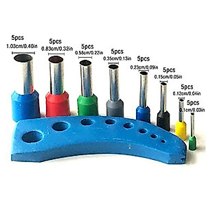 Polymer Clay Cutters,40Pcs Stainless Steel+Plastic Indentation Round Circle Shape Cutters Mold Ceramics Dotting Baking Ring Mold Cutter Punch Tools for Clay Pottery Craft Handmade with Storage Case(B)