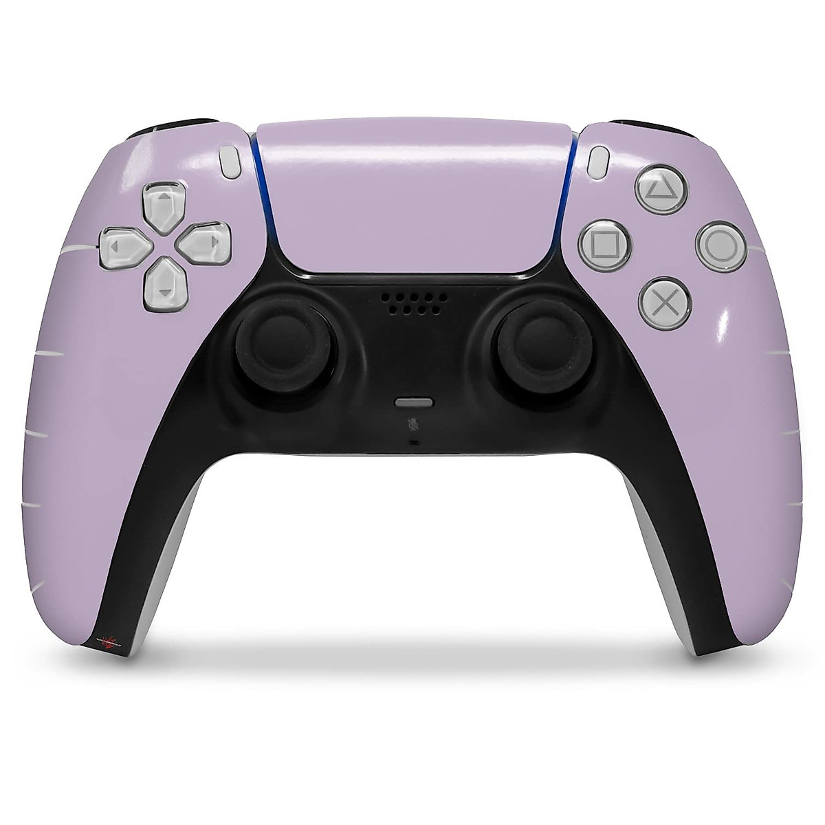 WraptorSkinz Skin Wrap compatible with Sony PS5 DualSense Controller Solids Collection Lavender (CONTROLLER NOT INCLUDED)