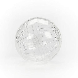 Kaytee 7" Clear Run-About Exercise Ball For Pet Hamsters & Gerbils
