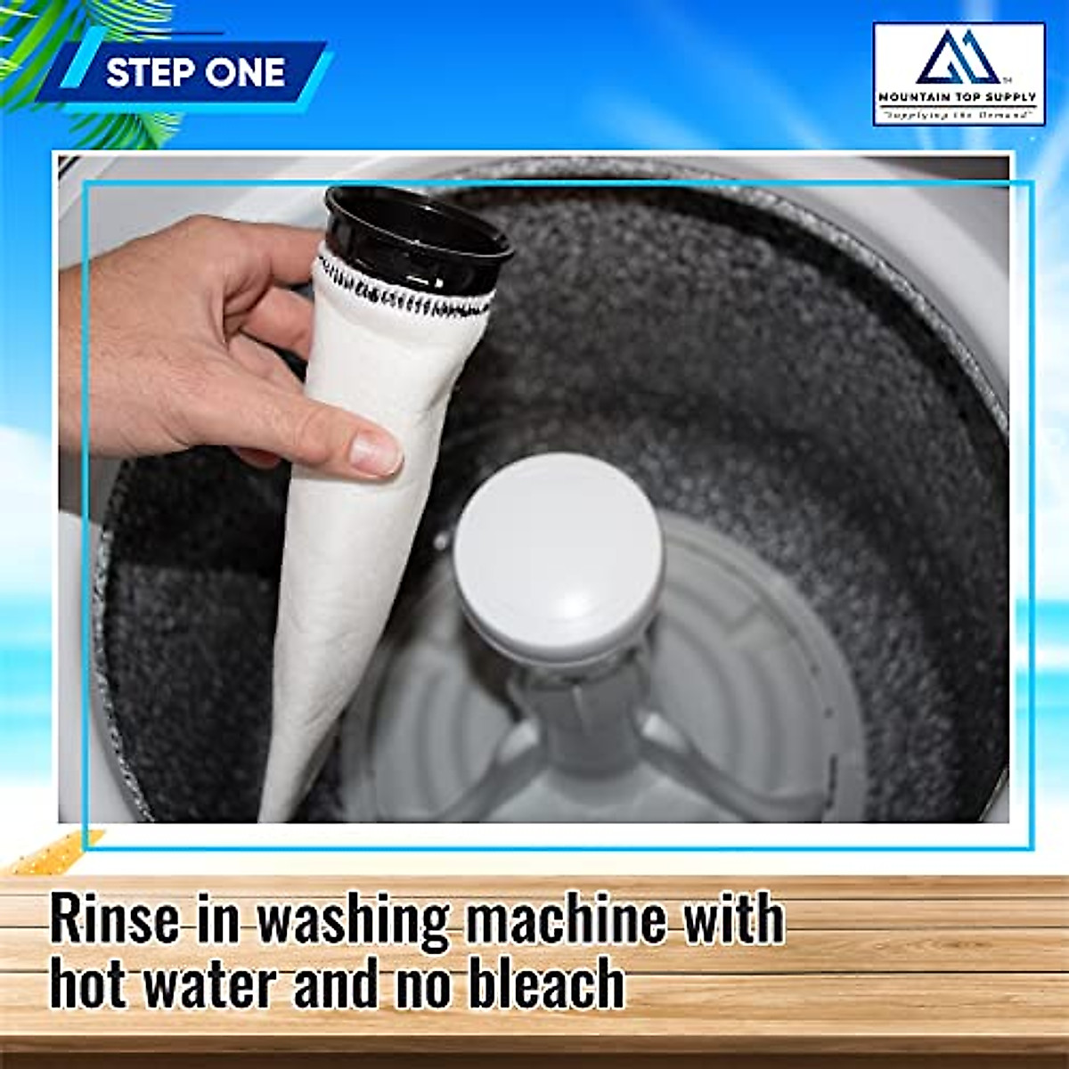 2.75 inch Filter Sock - 4 Pack Waterbox Compatible Filter Socks with Black Rim; Eshopps Compatible; 225 Micron Filter Sock; Saltwater Aquarium Filter Sock; Compatible with Freshwater and Saltwater