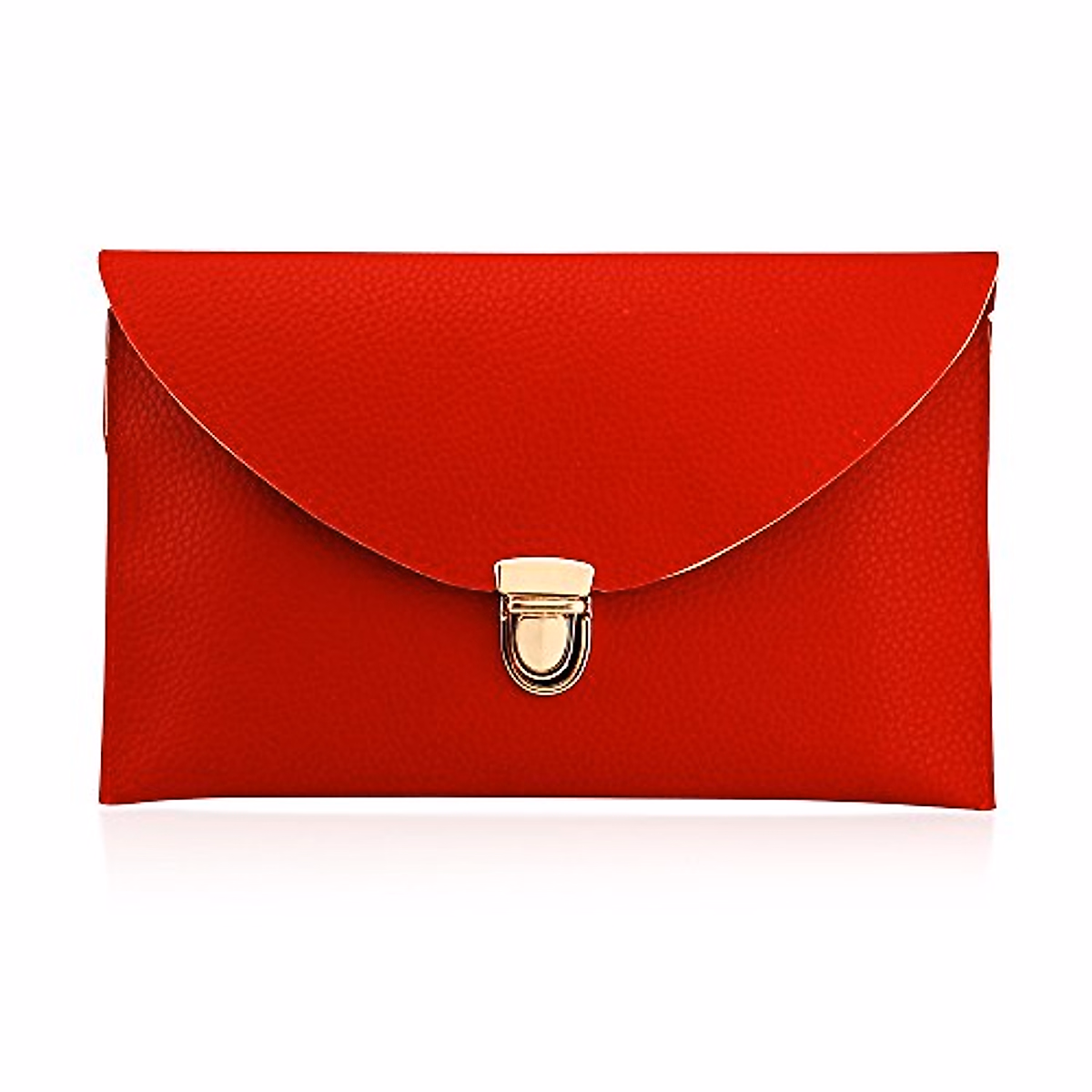 GEARONIC TM Fashion Designer Women Handbag Tote Bag PU Leather Shoulder Ladies Girls Purse Teens For Beach Travel Work Evening Day School Red