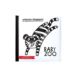 Manhattan Toy Wimmer-Ferguson Baby Zoo Board Book, Ages 6 Months and Up