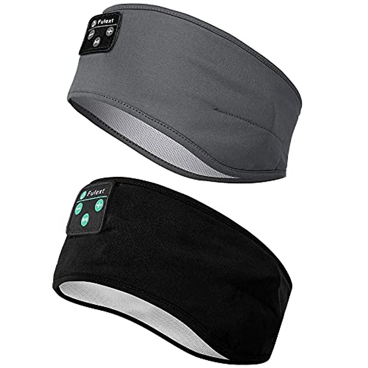 Fulext Sleep Headphones Wireless, Upgrade Wireless Sports Headband Headphones with Ultra-Thin HD Stereo Speakers Long Time Play for Side Sleepers Running Yoga Travel, Gifts for Men Women