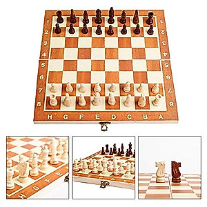 Chess Set Foldable Board Chess Game Travel Portable Chess Set International Chess Set Playing Gift for Kids Child Chess Game Board Set
