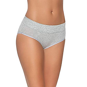 Felina Women's Pima Cotton Hipster Panties - Comfortable Seamless Underwear for Women, 5-Pack…