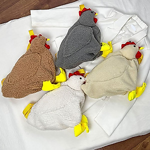 Plush Chicken Purse Cute Chicken Bag Hen Crossbody Bag Animal Style Shoulder Bag for Girls Women