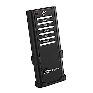 Westinghouse Lighting 7226200 Kelcie, Contemporary LED Ceiling Fan with Light and Remote Control, 52 Inch, White Finish, Crystal Jewel Shade