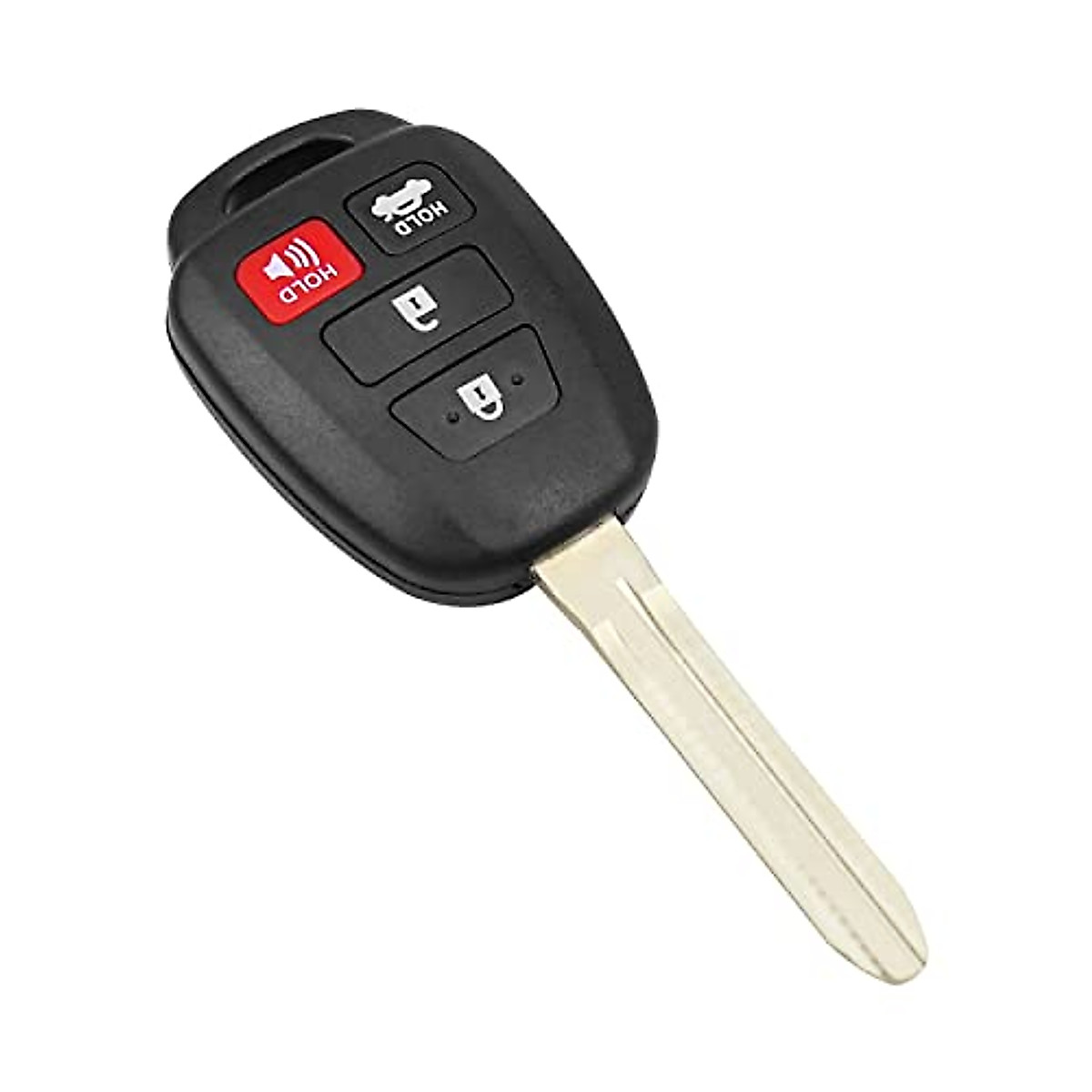 Key Fob for Toyota Corolla 2014-2019 for Toyota Camry 2014-2017 for Toyota Tacoma 2016-2018 4-Button Keyless Entry Remote Control Car Key Fob, FCC ID HYQ12BDM, HYQ12BEL2, Replace 89070-02880 H