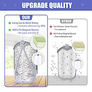 10 Pack Refill Cartridge Kit Compatible with Zevo M364 and Max, Replacement Refill for Zevo Plug-in Light M364 and Max, 100% Fit