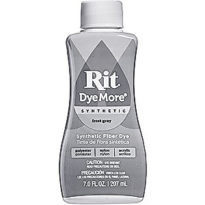 Rit DyeMore Liquid Dye, Frost Grey 7 Fl Oz (Pack of 1)
