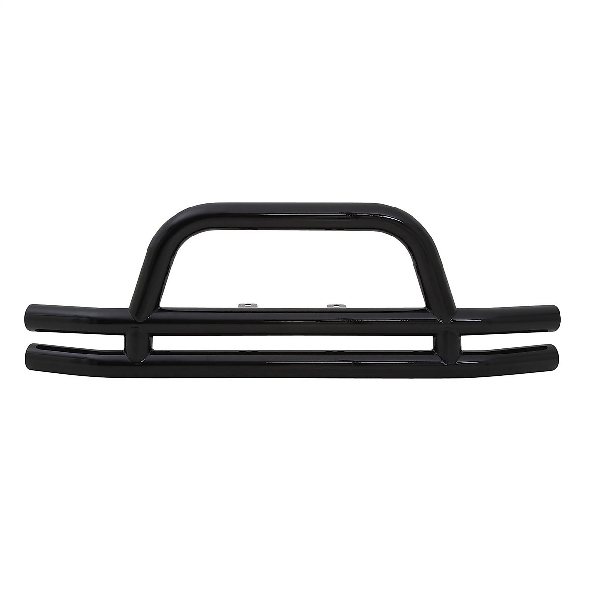 Smittybilt 3 Front Tube Bumper with Hoop (Black) - JB48-F"