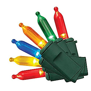 Home Accents Holiday 300-Light LED Smooth Mini Super Bright Multi-Reel TY560-1715-1M