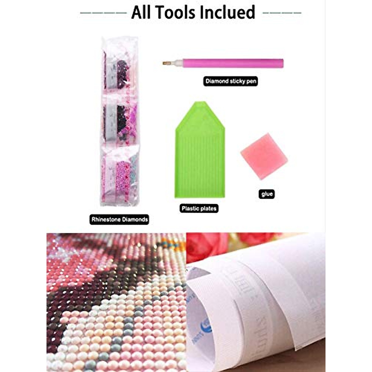 Diamond Painting Kits for Adult Kids,Diamond Painting Arts Number Kits,Perfect Home Wall Decor, Great Gift for Family and Friends 15.7"X11.8"