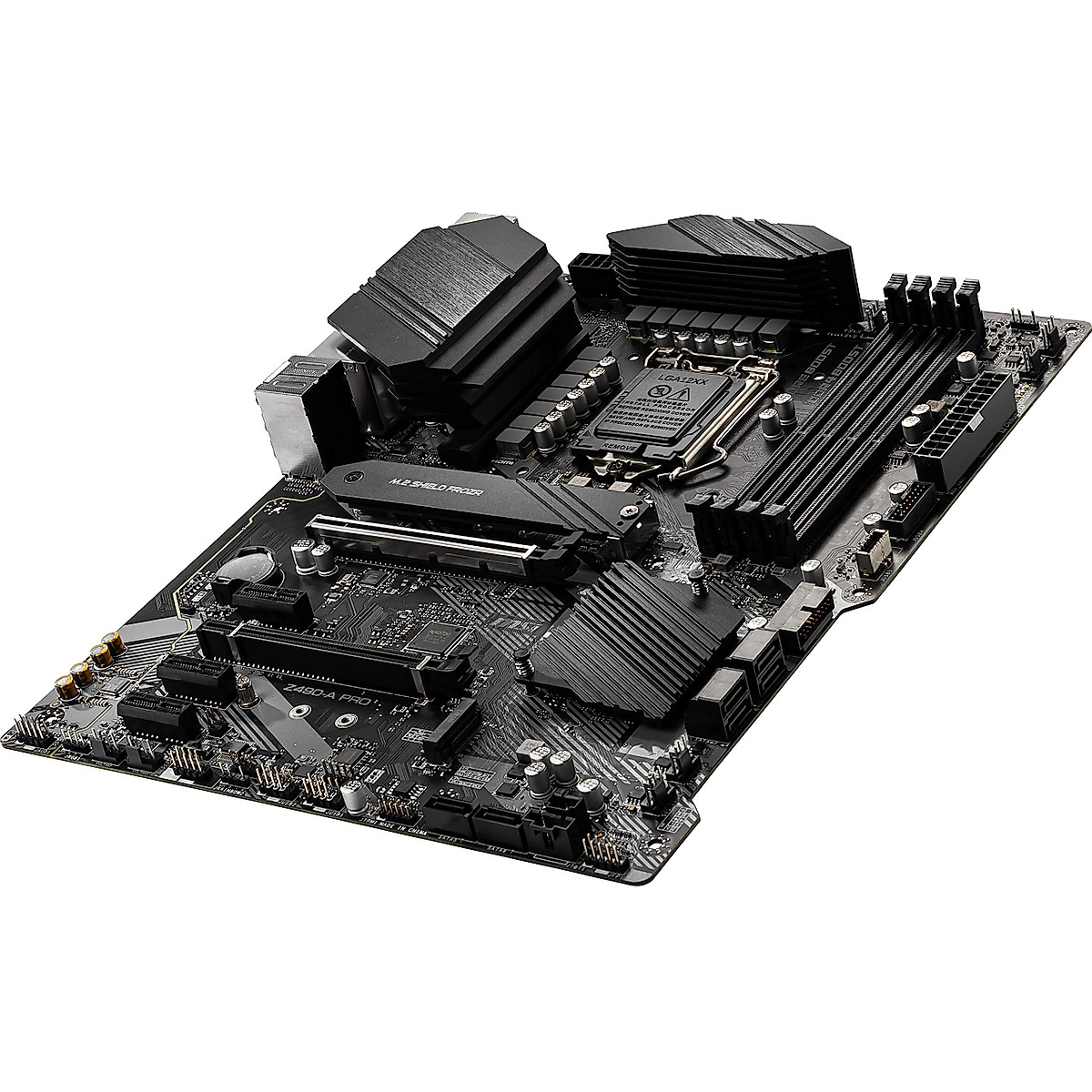 MSI Z490-A PRO ProSeries ATX Motherboard (10th Gen Intel Core, LGA 1200 Socket, DDR4, Dual M.2 Slots, USB 3.2 Gen 2, 2.5G LAN, DP/HDMI)