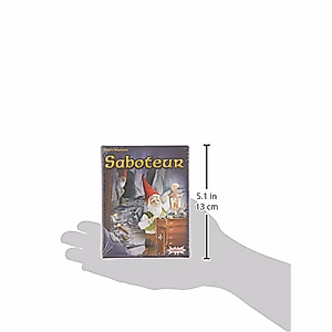 AMIGO Games Saboteur Strategy Card Game – The Adventurous Gold Mining Game Following Your Dwarves Through The Tunnels – Simple to Learn & Perfect for Family Game Night – Kids & Adults Ages 8+