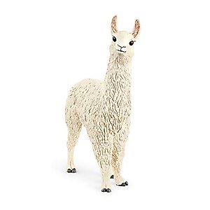 Schleich Farm World, Realistic Farm Animal Toys for Boys and Girls Ages 3 and Above, Llama Toy Figurine
