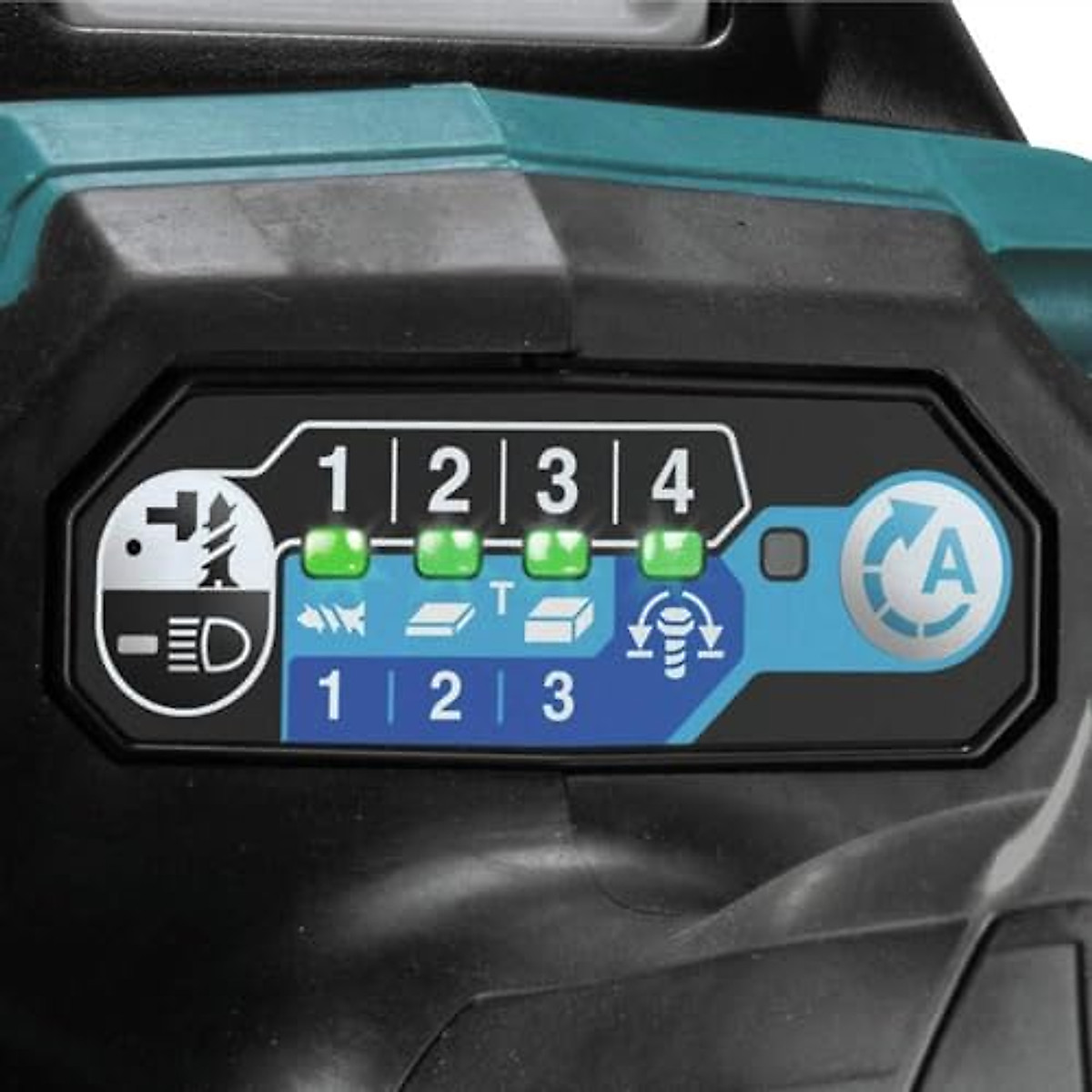 Makita Max XGT 40V Brushless Cordless 4-Speed 4-3/4-Inch Impact Driver with One-Touch Power Selector Button and Two Tightening Modes