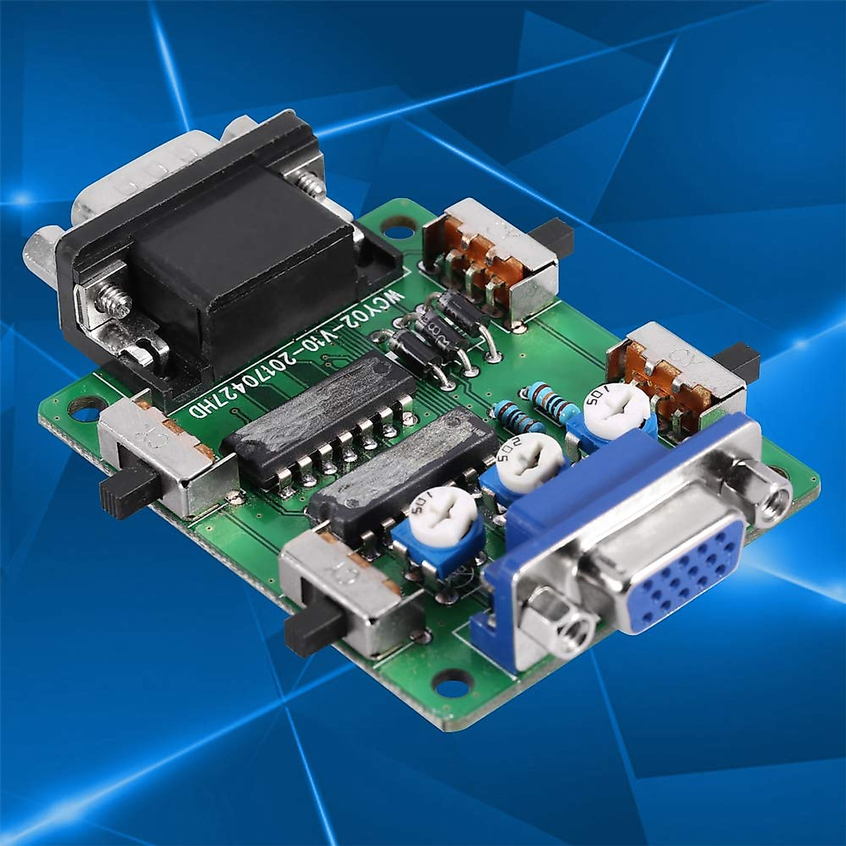 HEEPDD Screen Scan line Generator, Scan Line Generator Board for Machine Retro Games Video Converter Board VGA Output Jamma Game MonitorJoysticks