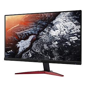 Acer KG251Q Fbmidpx 24.5" Full HD (1920 x 1080) TN 144Hz Monitor with AMD Radeon FreeSync Technology (Display Port, HDMI & DVI), Black UM.KX1AA.F03