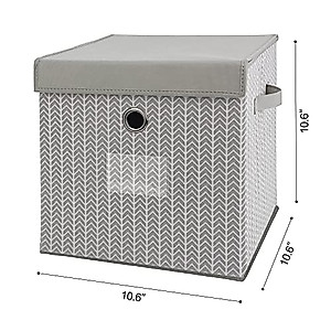 GRANNY SAYS Bundle of 1-Pack Hanging Organizer for RV Closet & 3-Pack Storage Cubes for Organizing