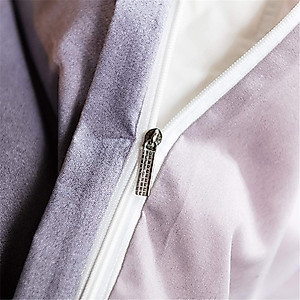 Homebed White Tiger Bedding Set Queen Size 3D Animal Print for Kids Boys Teens Duvet Cover Set 3 Pieces