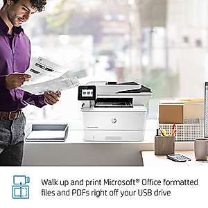HP Laserjet Pro M428dw Wireless Multifunction Laser Printer with Simple Setup & Security Features (W1A28A)