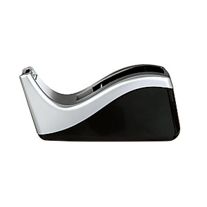 Scotch Desktop Tape Dispenser, Silvertech Two-Tone (C60-ST)