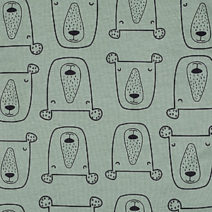 Lamaze Organic Baby baby boys Pure Organic Cotton Long Sleeve Tight Fit Pjs, 2 Piece Pajama Set, Green Bears, 2-3T US