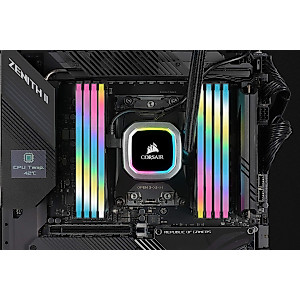 Corsair Vengeance RGB PRO SL 64GB (2x32GB) DDR4 4000MHz C18 Optimized for AMD Ryzen Desktop Memory (10 Ultra-Bright RGB LEDs, Custom Performance PCB, Tight Response Times, Intel XMP 2.0) Black