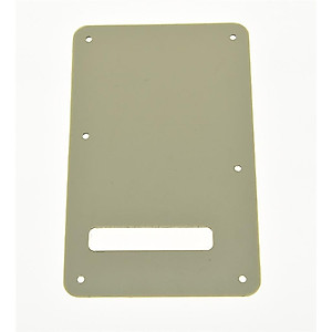 KAISH ST/Strat Style Standard Guitar Back Plate ST Tremolo Trem Cover for Strat/Stratocaster Made in USA Aged Pearl
