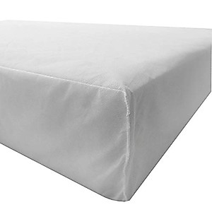 Prolinemax Crib Size 52x28x6 Outdoor Foam Daybed Mattress High Density 1.8 PCF Medium Firm