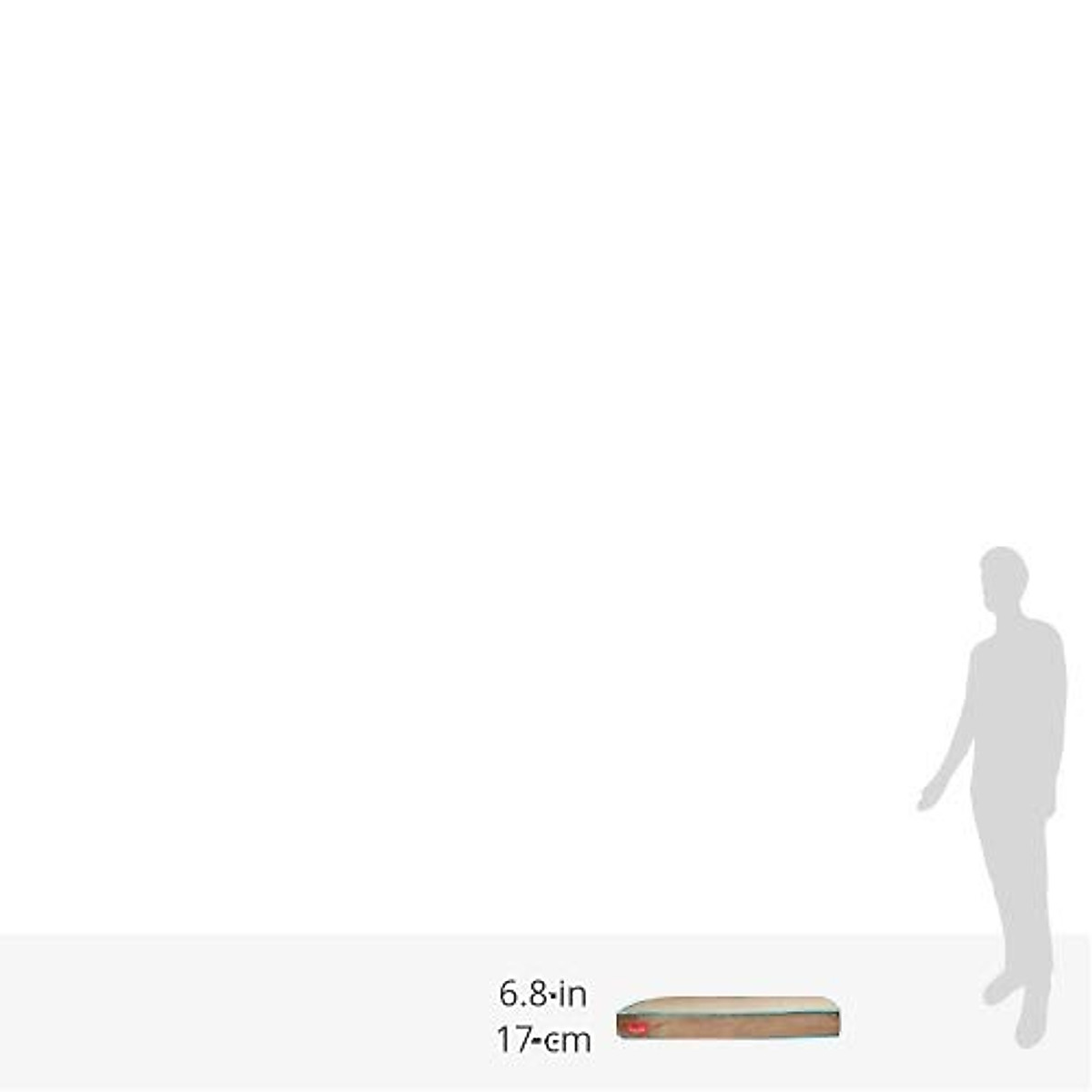 BRINDLE Waterproof Memory Foam Pet Bed - Removable and Washable Cover - 4 Inch Orthopedic Dog and Cat Bed - Fits Most Crates,Mocha Blue