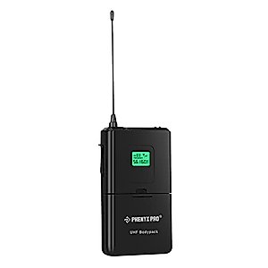 Phenyx Pro Wireless Bodypack Transmitter, 561.6MHz UHF BodyPack Transmitter for PTU-5000/PTU-4000 Series, 260ft Coverage