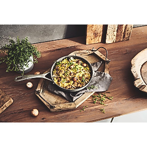 Ballarini 75002-822 Salina Frying Pan, 11.0 inches (28 cm), Made in Italy, Induction Compatible, Granitium, 7-Layer Coating