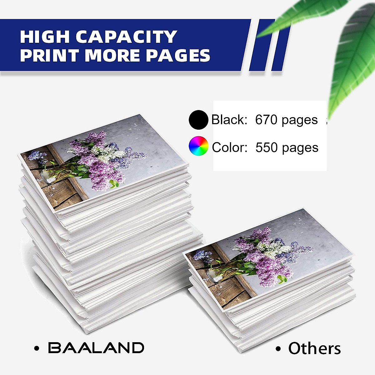 BAALAND Compatible Kodak 30 Ink Cartridges K30XL 30B 30C Black Color Ink Combo Pack (2 Black, 1 Color) for Kodak Printer ESP 3.2 C110 C310 C315 Office 2150 2170 Hero 3.1 5.1 Series