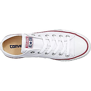 Converse Unisex Chuck Taylor All Star Low Top Optical White Sneakers - 5 B(M) US Women / 3 D(M) US Men
