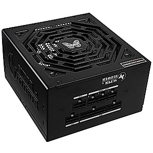 Super Flower Leadex III Gold 550W 80+ Gold, ECO Fanless & Silent Mode, Full Modular Power Supply, Fluid Dynamic Bearing Fan,10 Year Warranty,SF-550F14HG (550W)
