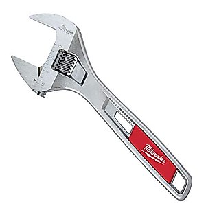 AGN 48-22-7508 Wide Jaw Adjustable Wrench, 8"