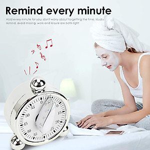 Mechanical Timer Cooking Reminder Precise Alarm Clocks for Kitchen Hairdressing and Beauty Salon
