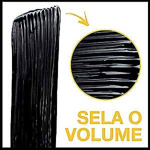 Maybelline Volum' Express Colossal Waterproof Mascara Makeup , Very Black, 1 Count