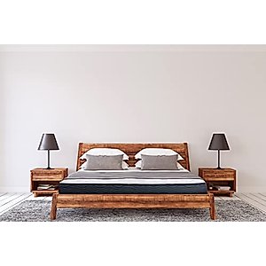 Swiss Ortho Sleep 12" Inch Memory Foam and Innerspring Hybrid Mattress for Cool Sleep & Pressure Relieving Bliss, Medium-Firm Plush Mattress/CertiPUR-US Certified/Bed-in-a-Box, Full White