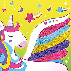 My Magic World DIY 3-in-1 Sparkle Art Set for Kids (12 Sparkly Creative Arts and Crafts Projects : Glitter/Sequin/Foil Art) Handcraft/Handmade/Creative Art